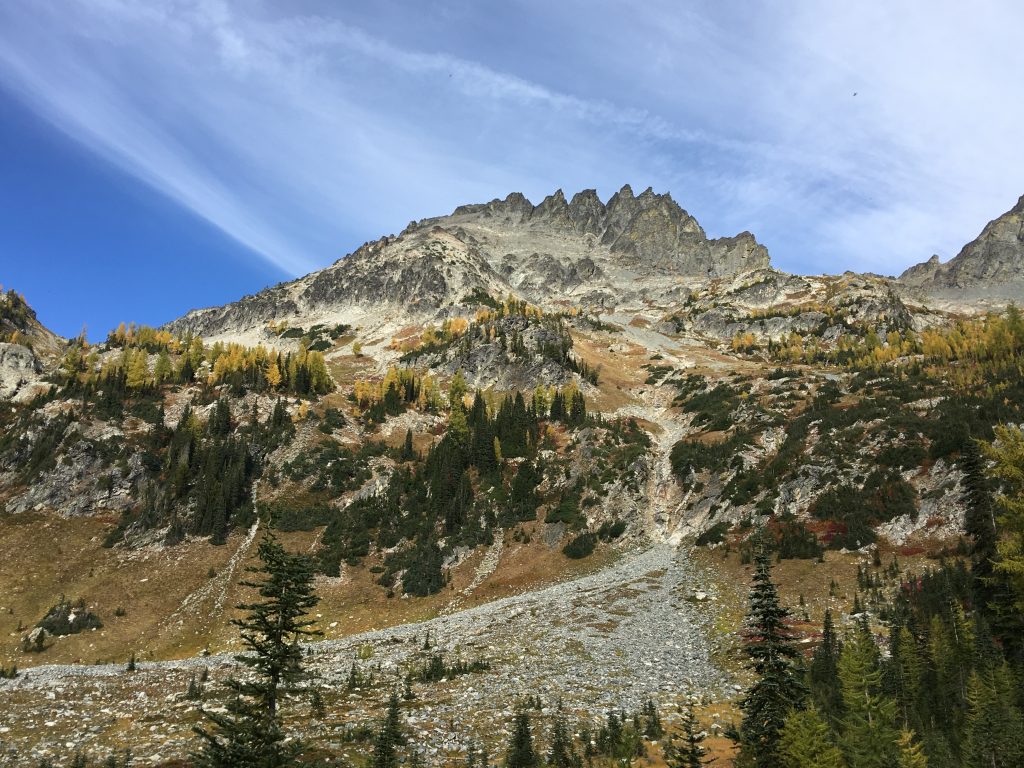 Golden Larch Trip to Seven Finger Jack and Ice Lakes, Entiat Mountains ...